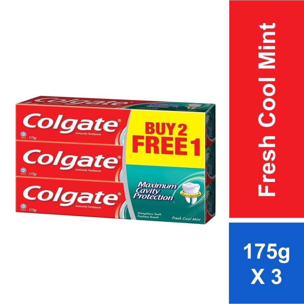 Colgate Maximum Cavity Protection Toothpaste Valuepack 175g x 3 ...