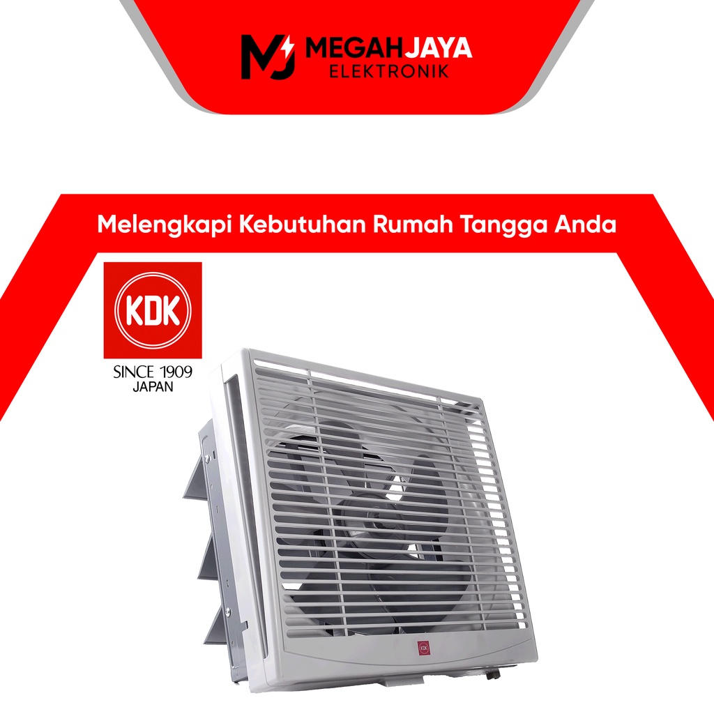 KDK EXHAUST FAN / WALL HEXOS 30RQN5 / 30 RQN (12 INCH) OFFICIAL ...