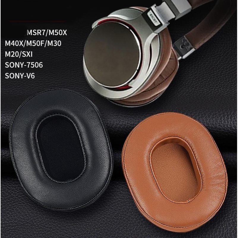 Premium Sheepskin Ear Pads For Audio Technica ATH-M50 M50S M50X M40 ...