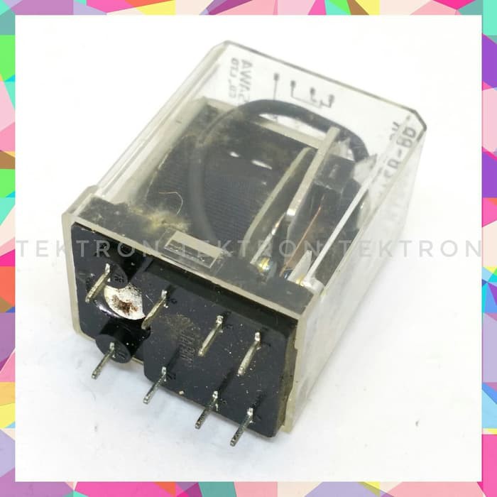 Genuine Original Takamisawa coil 12V DPDT (MY2N) Relay (eq. omron MY2) 12vdc Genuine Original ...