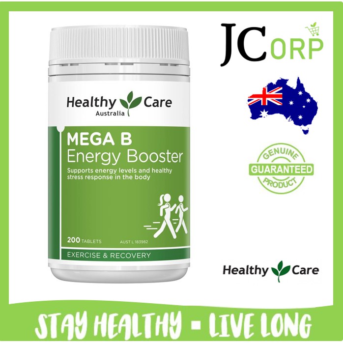 🛫Direct from AUS🛬 Healthy Care Mega B 200 Tablets | Shopee Malaysia