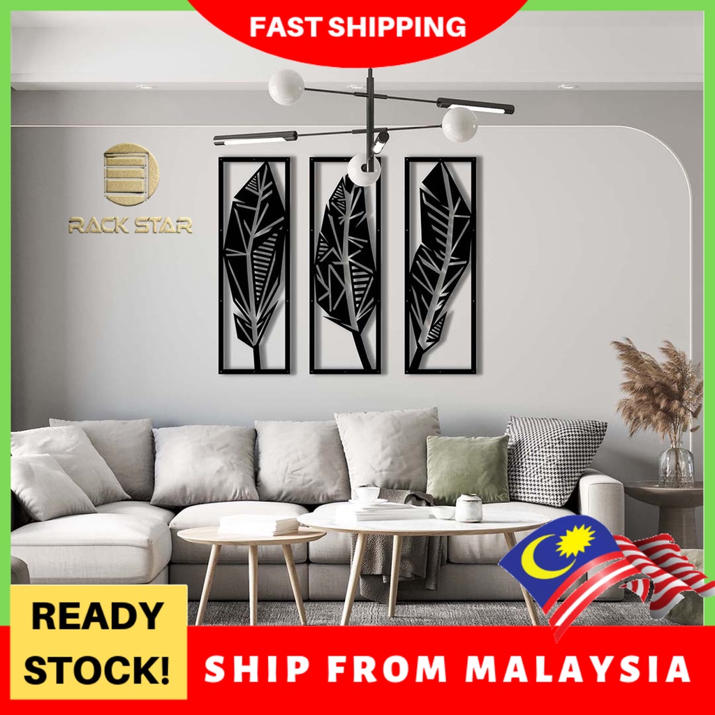 {READYSTOCK} Frame Hiasan Dinding (3pcs) Decoration Wall Art Home Deco ...