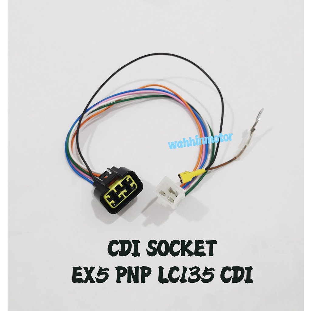 MODIFY CDI SOCKET MOTOR EX5 DREAM KRISS WAVE125 SRL110 WAVE ALPHA CX V3 ...