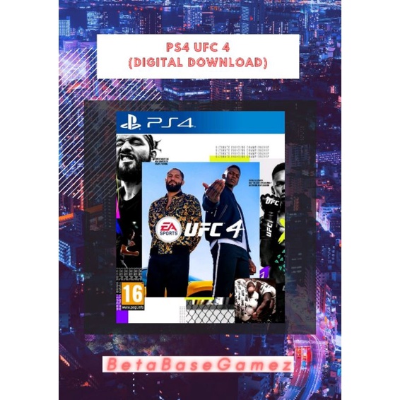 PS4 PS5 UFC 4 (Digital Download) | Shopee Malaysia