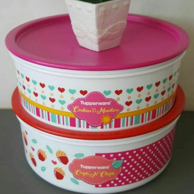 Tupperware cookies canister 1.75 L | Shopee Malaysia