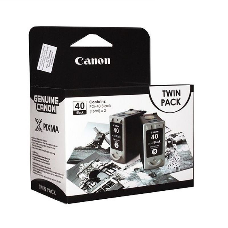 CANON PG40 & CL41 / CANON 40 & CANON 41 (ORIGINAL TWIN BLACK WITH BOX ...
