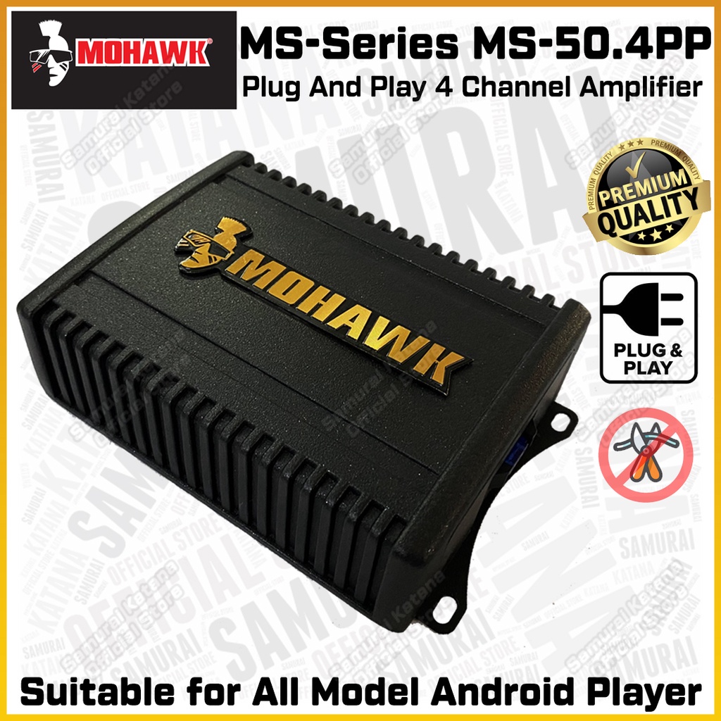 100% ORIGINAL MOHAWK 4 Channel Plug & Play Amplifier DSP MS Series MS ...