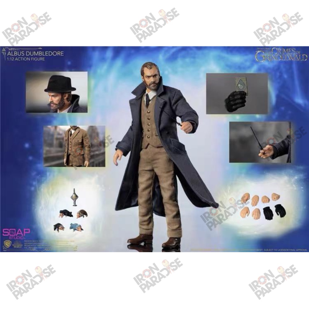 Soap Studio Albus Dumbledore 1:12 Scale Action Figure Fantastic Beast ...