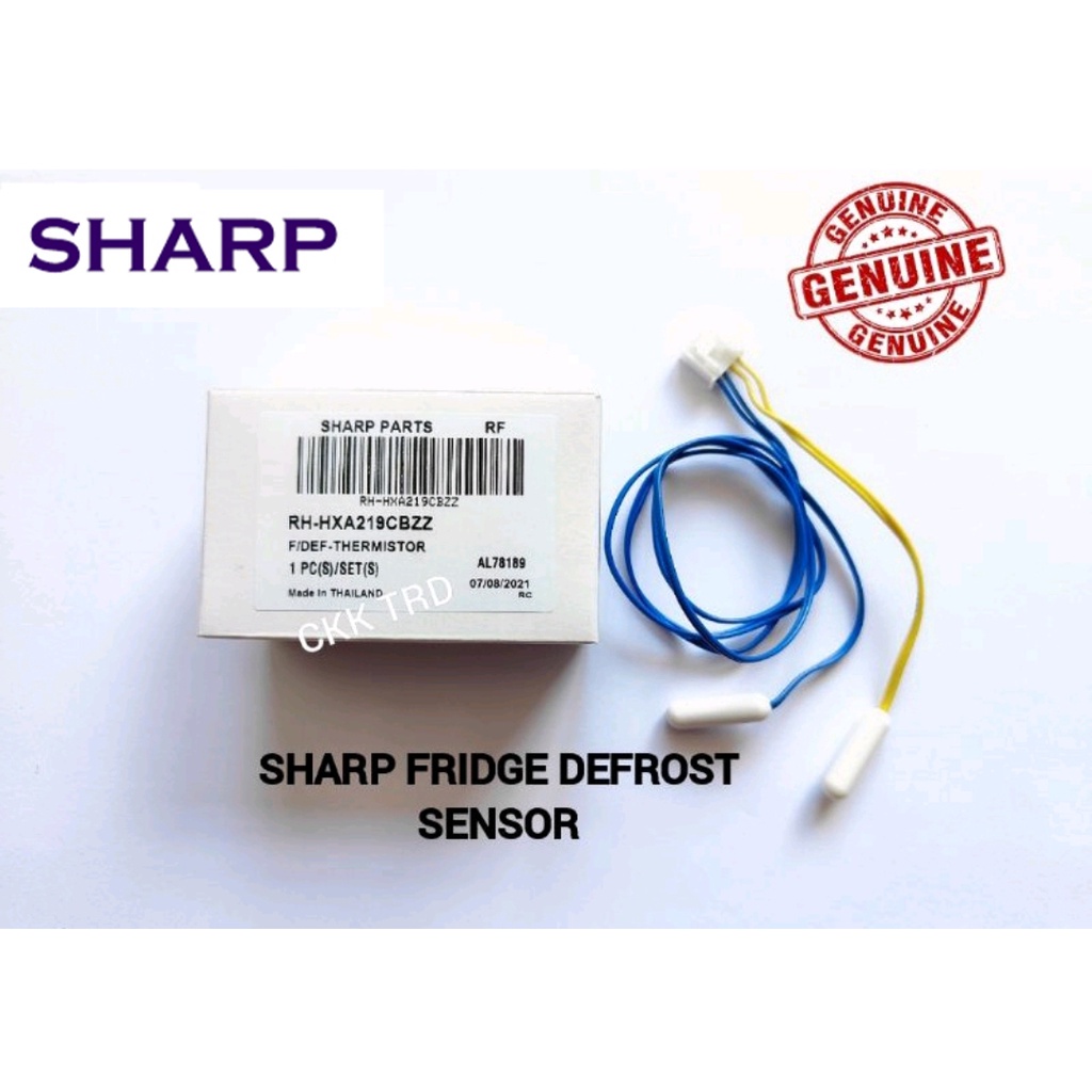 SHARP PETI SEJUK PENDERIA NYAHBEKU/ SHARP REFRIGERATOR DEFROST SENSOR ...