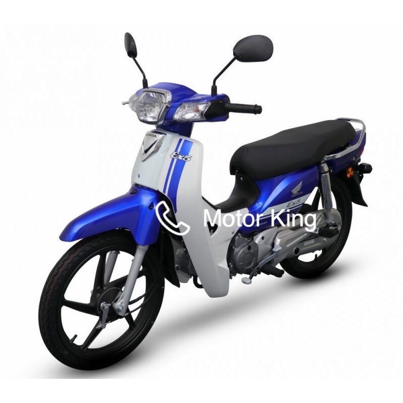 Body Cover Set Honda Ex5 Dream 110 Fi ( Blue Biru ) 100% Honda Original | Shopee Malaysia