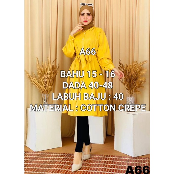 KOD A66 💥BLOUSE BUTANG💥💥 | Shopee Malaysia