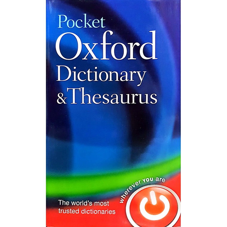 Pocket Oxford Dictionary Thesaurus Hard Cover Shopee Malaysia
