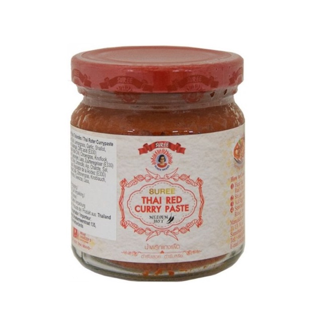 Suree Thai Red Curry Paste Medium Hot 220g | Shopee Malaysia