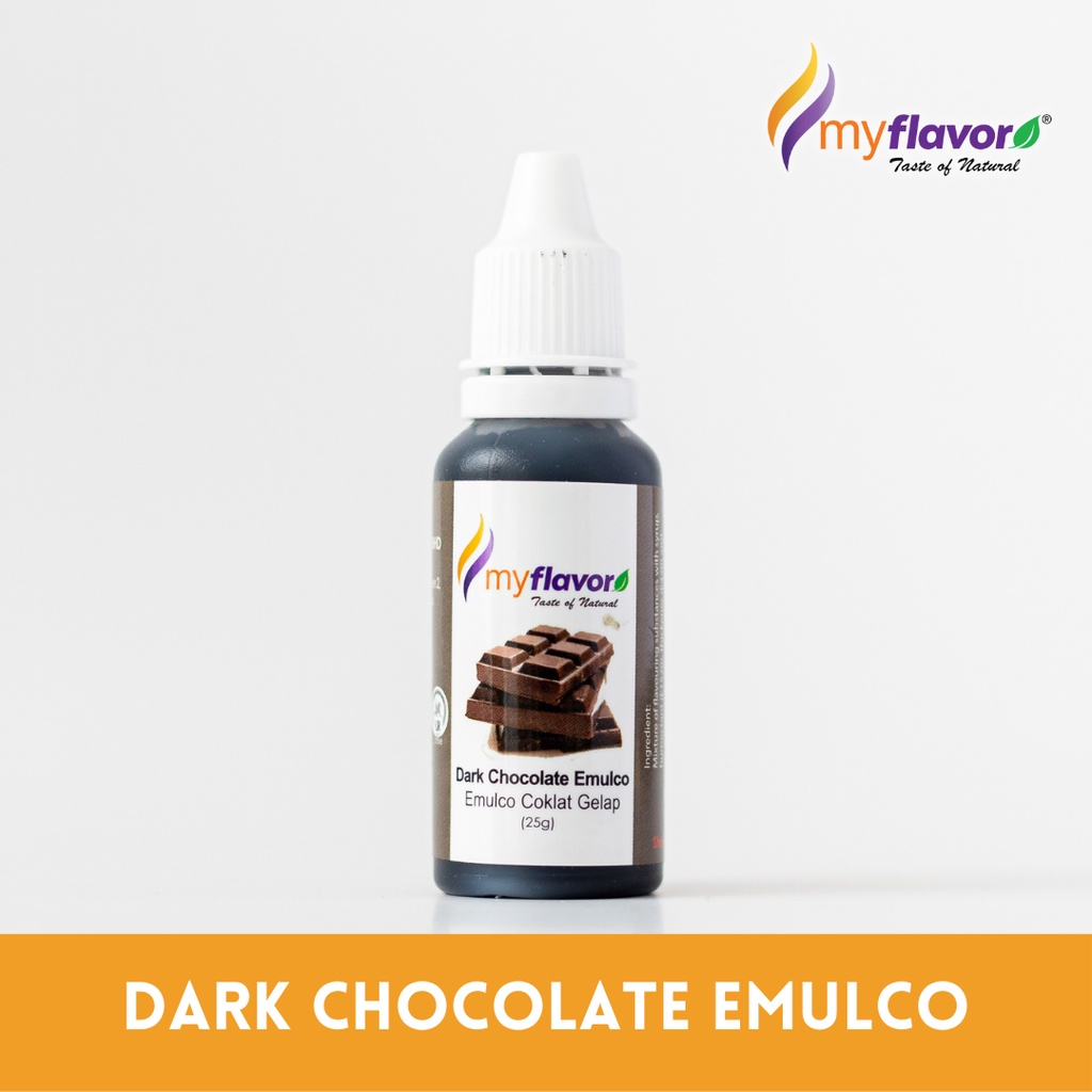 DARK CHOCOLATE EMULCO - FOOD FLAVOUR | Shopee Malaysia