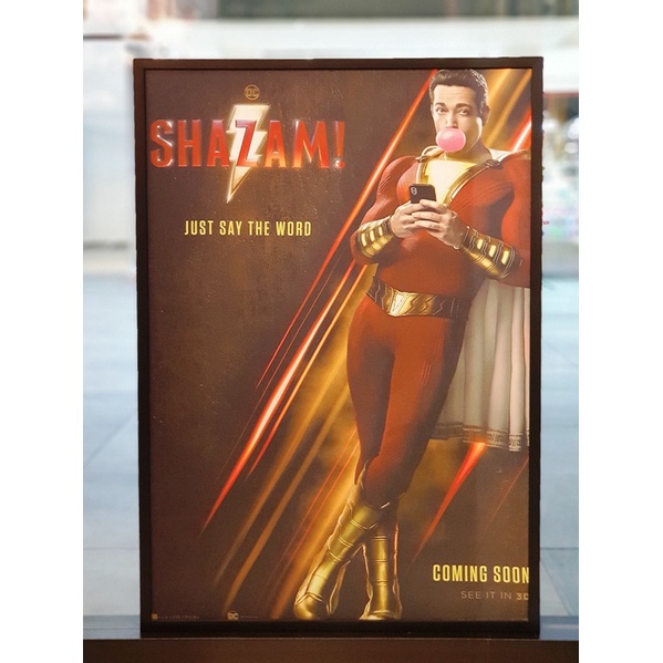 Shazam! Banner Frame 60 x 90 CM | Shopee Malaysia