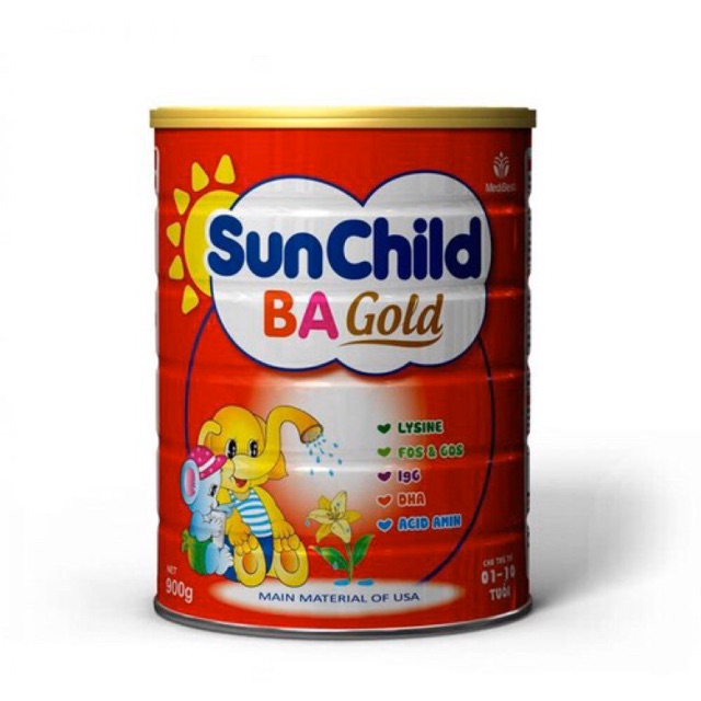 Sunchild BA Gold Powdered Milk 900g | Shopee Malaysia