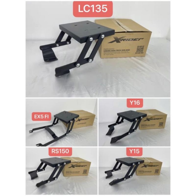 X-RIDER ADJUSTABLE MONO RACK YAMAHA, HONDA, SYM | Shopee Malaysia