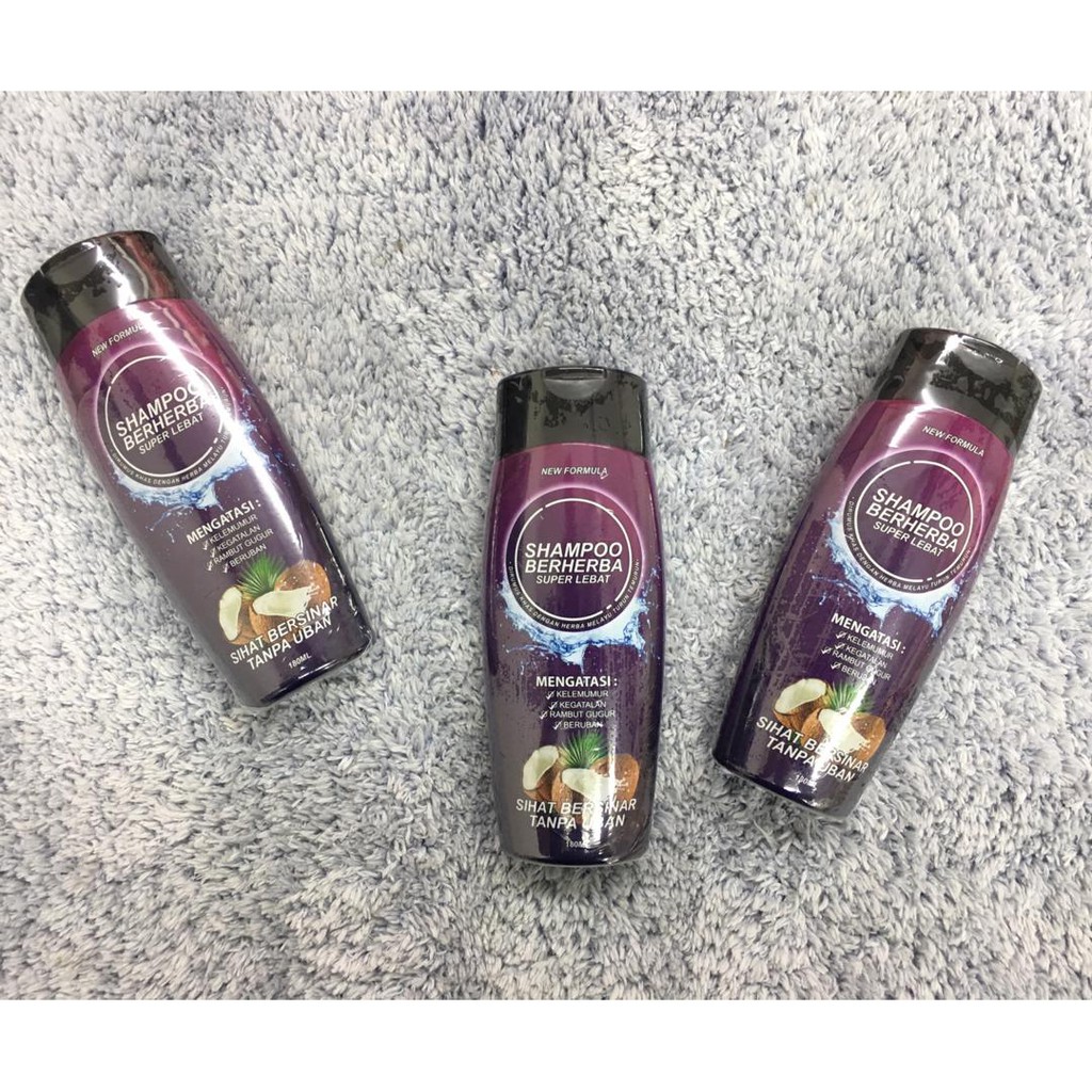 SHAMPOO SUPER LEBAT BERHERBA D'HERBS 180ML | Shopee Malaysia