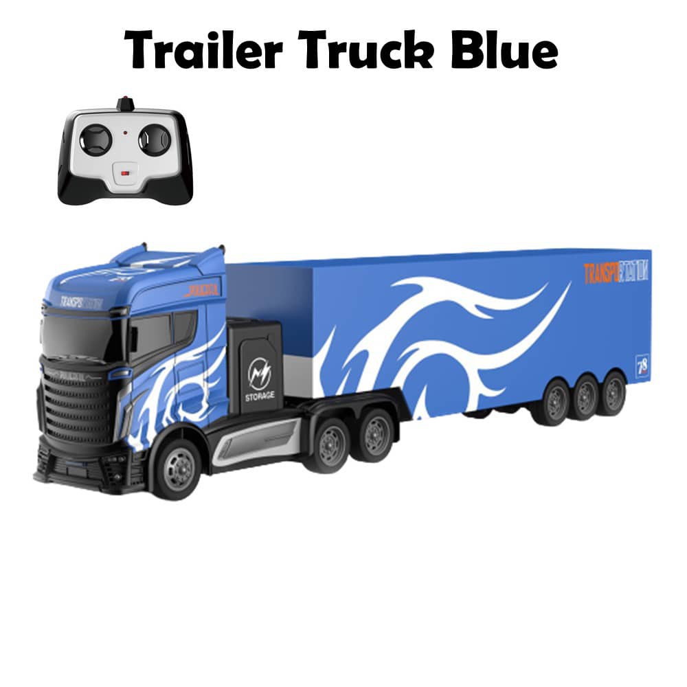 LT59 RC Truck Trailer Tanker Lori (POWER TRANSPORTATION) 2.4G Remote ...
