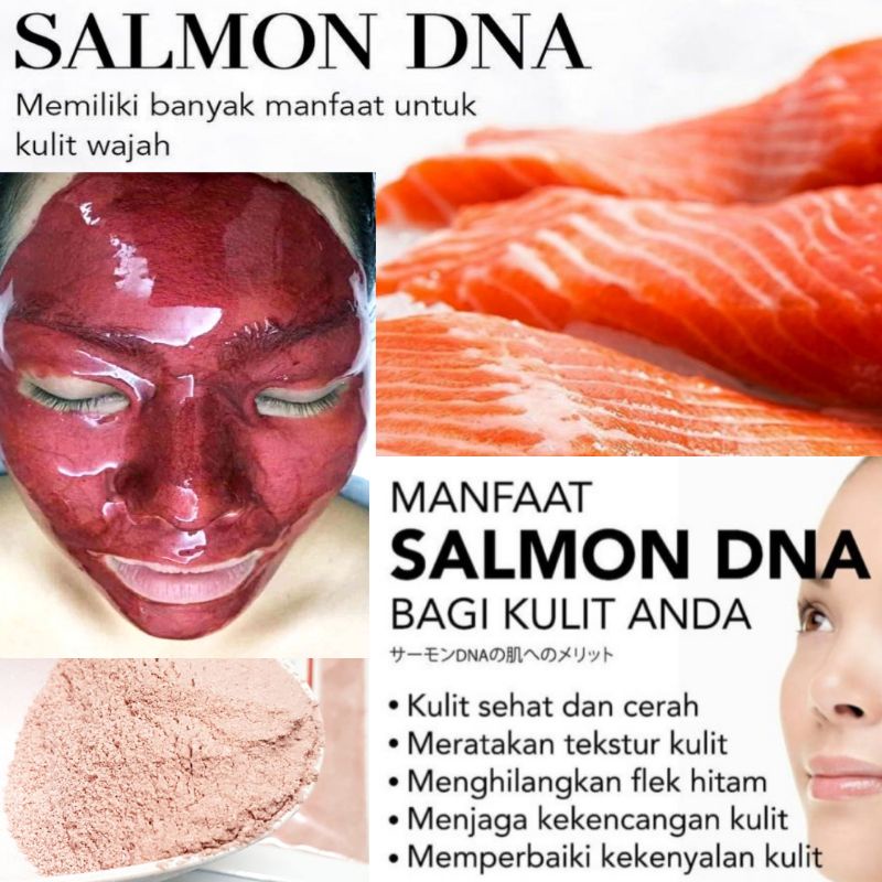 Salmon DNA Face Powder Mask 50g/ Aging/ Regenerate/ Whitening/ Repair Skin/ Stay Away Face Spot ...