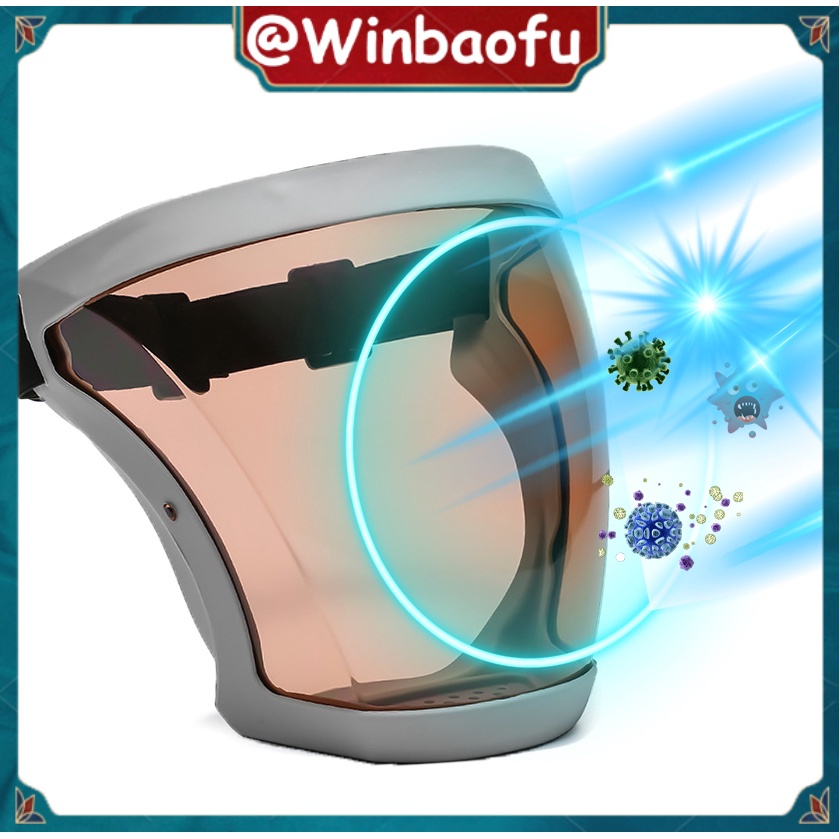 Full Face Mask Anti-Splash Isolation Rainproof High-definition ...