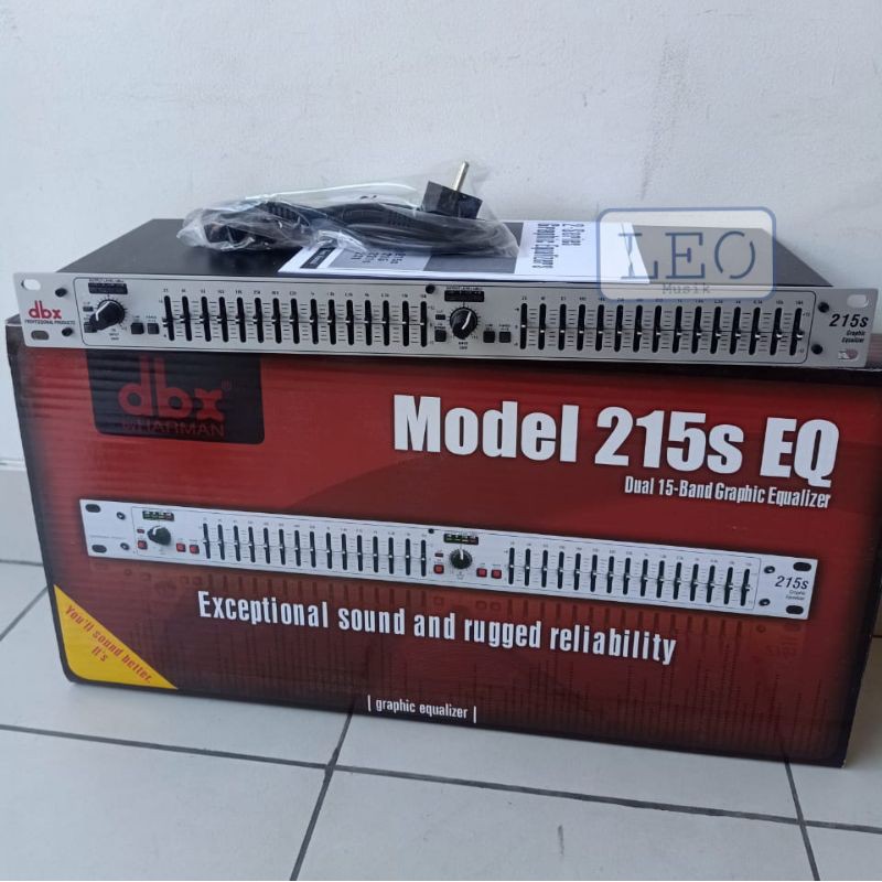 Equalizer DBX 215s 215s DUAL CHANNEL 15band 2x15 GRAPHIC EQ | Shopee Malaysia