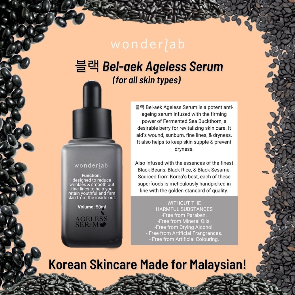 WonderLab: BEL-AEK Ageless Series Serum (50ml) | Shopee Malaysia