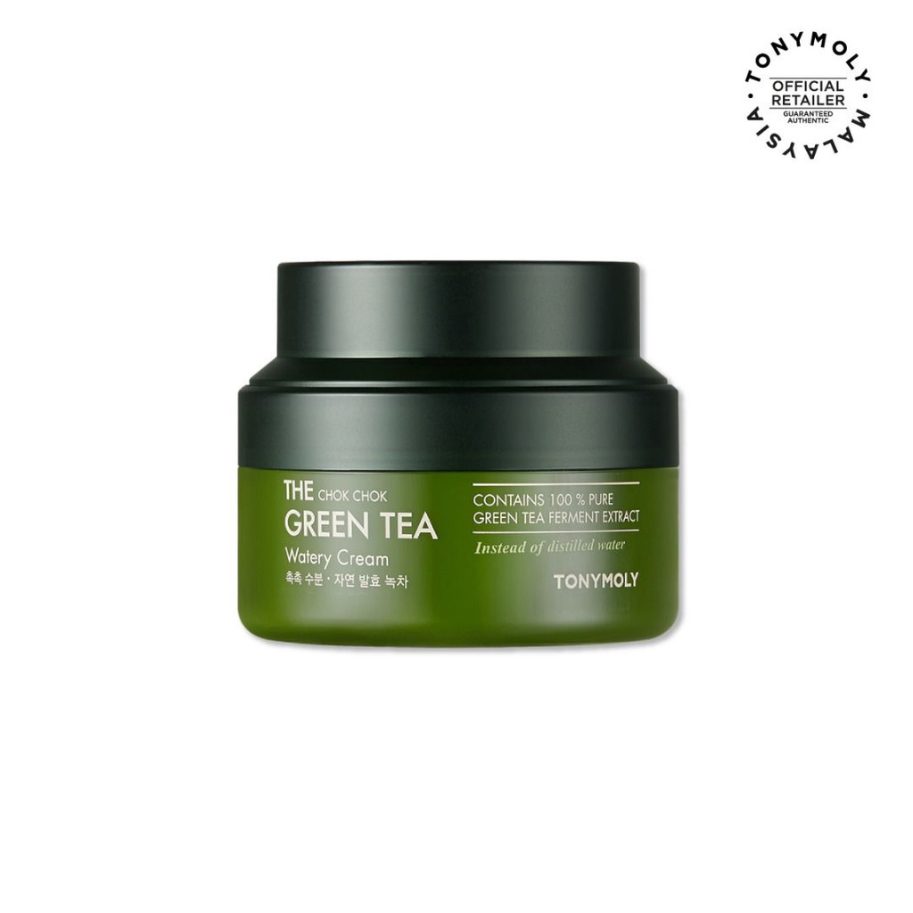 RAYA OFFER-TONYMOLY The Chok Chok Green Tea Watery Cream | Shopee Malaysia