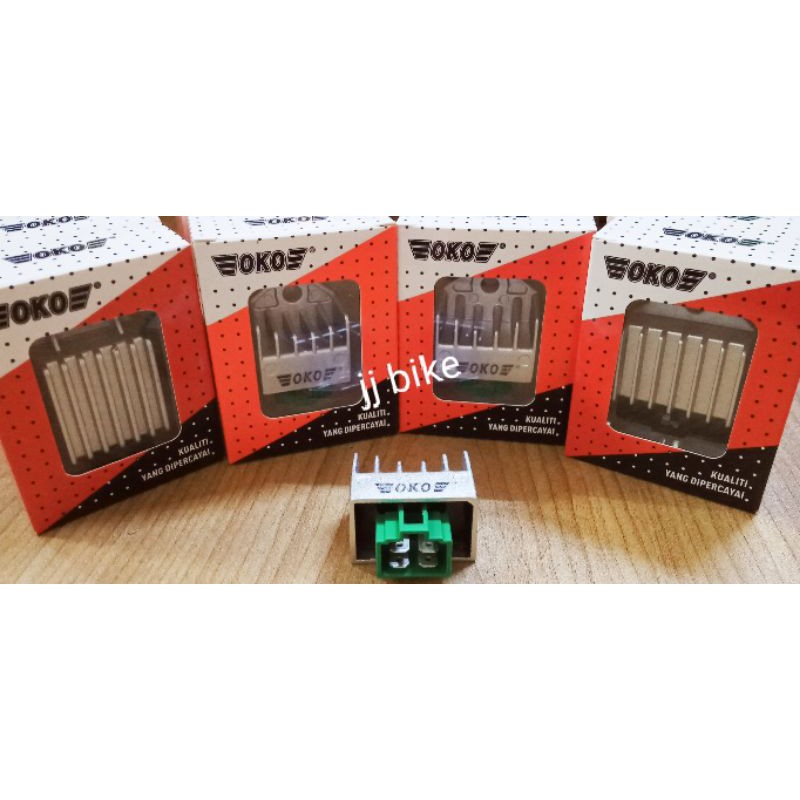 EX5 H/P DREAM KRISS1 Y125 LC V1toV3 Rectifier Regulator 12v karab OKO ...