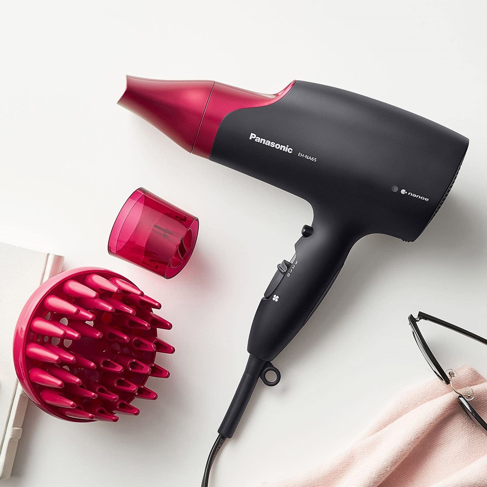 PANASONIC Hair Dryer Nanoe EH-NA65 Moisture EH-NA65-K655 Quick Dry ...