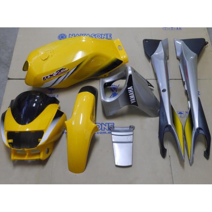 YAMAHA RXZ CATALYZER / RXZ 5PV COVER SET WITH TANK [10] #STICKER TANAM ...