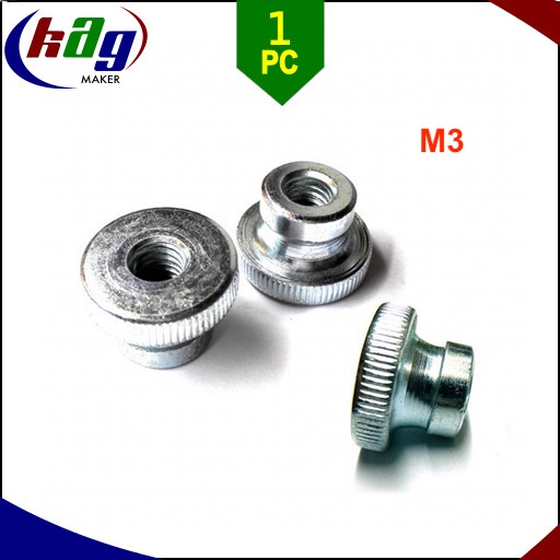 M3 Knurled Nut DIN466-BB Fastener | Shopee Malaysia