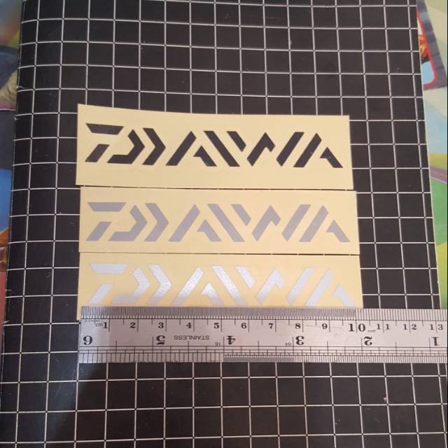 Sticker - Daiwa Fishing Sticker 10cm | Shopee Malaysia