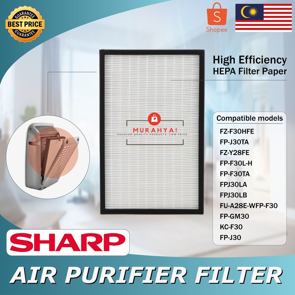 Sharp Air purifier filter FZ-F30HFE FP-J30TA FZ-Y28FE FP-F30L-H FPJ30LA ...