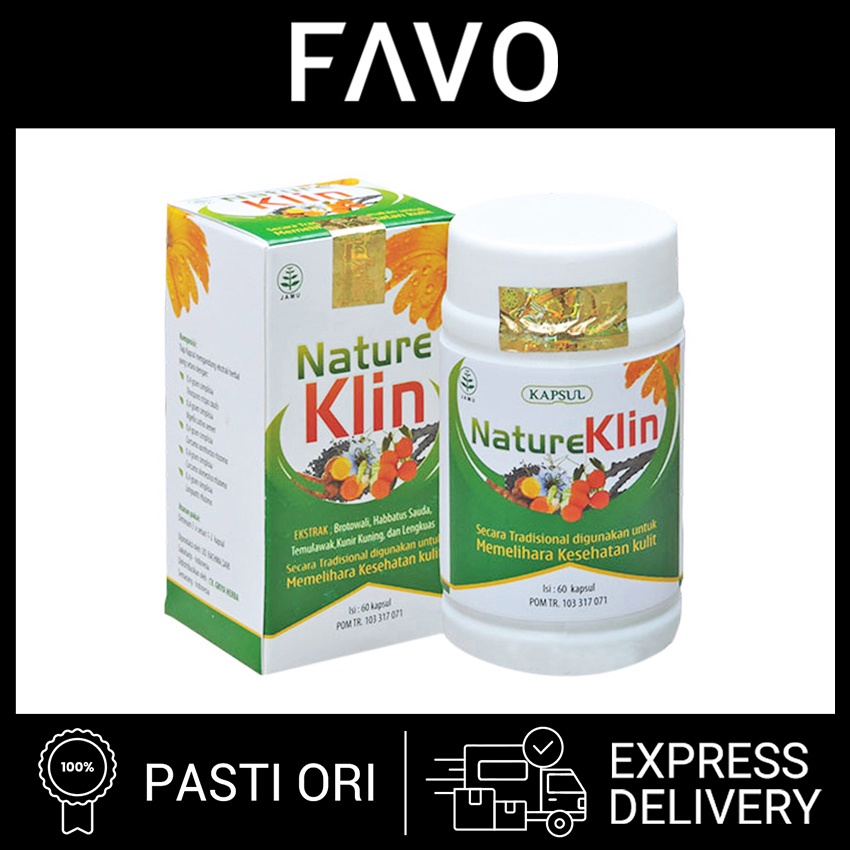 Nature Klin Blood Cleansing Medicine Skin Health Solution - 60 Capsules ...