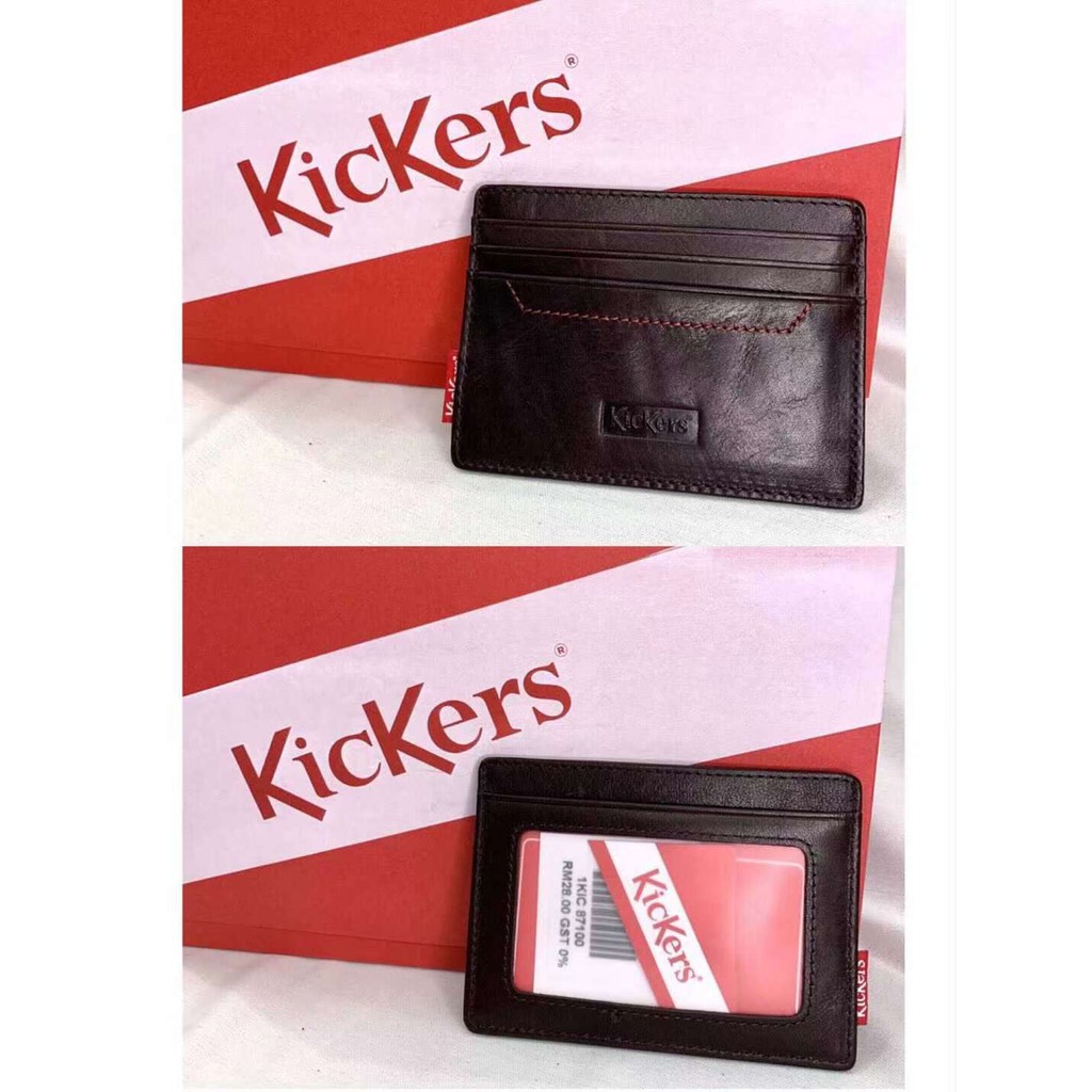 Kickers Card Holder Purse Wallet Original Genuine Leather 87177 ...