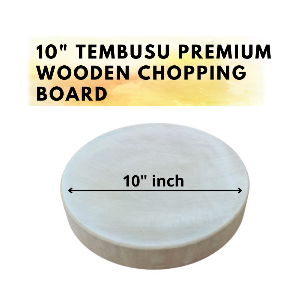 8"/10"/12"/13"/14"/15" Premium Wooden Chopping Board Local Solid Wood ...