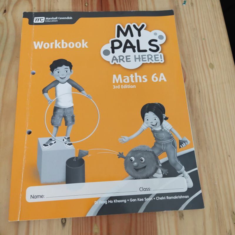 My Pals Are Here Maths 6A Workbook (Preloved/Usa) | Shopee Malaysia