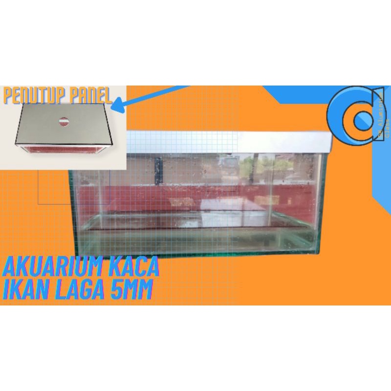 Akuarium Kaca Ikan Laga Tebal 5mm (Penutup Panel/Acp) | Shopee Malaysia