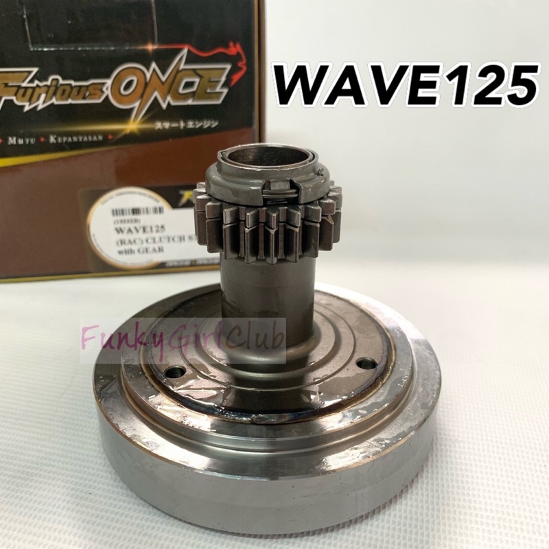 W125 Racing Clutch Stopper Gear Balancer FURIOUS ONCE Outer Set Mati ...