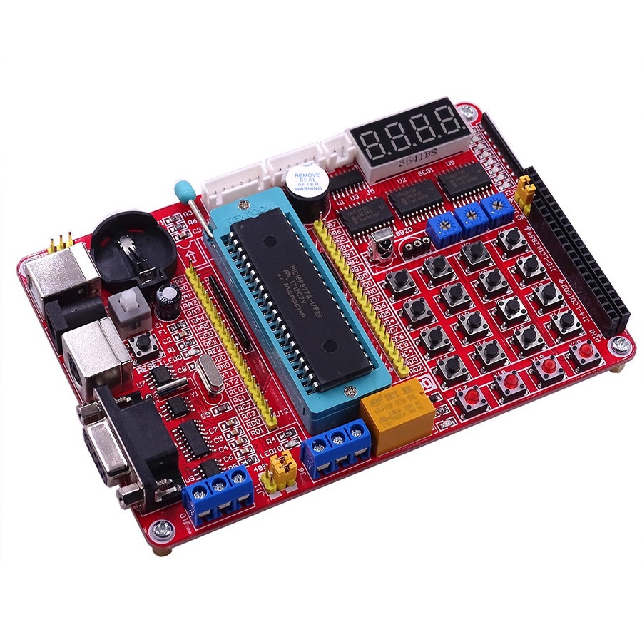 Micro Controller Development Mini System PIC PIC16F877A | Shopee Malaysia