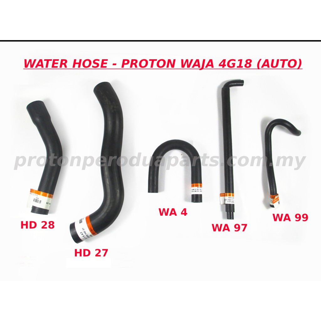 Water Hose - Proton Waja MMC Mitsubishi 4G18 Auto | Shopee Malaysia
