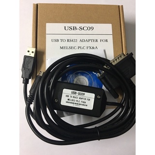 Bigbit Mitsubishi PLC Programming Cable USB-SC09 FX Series A Series 8 ...