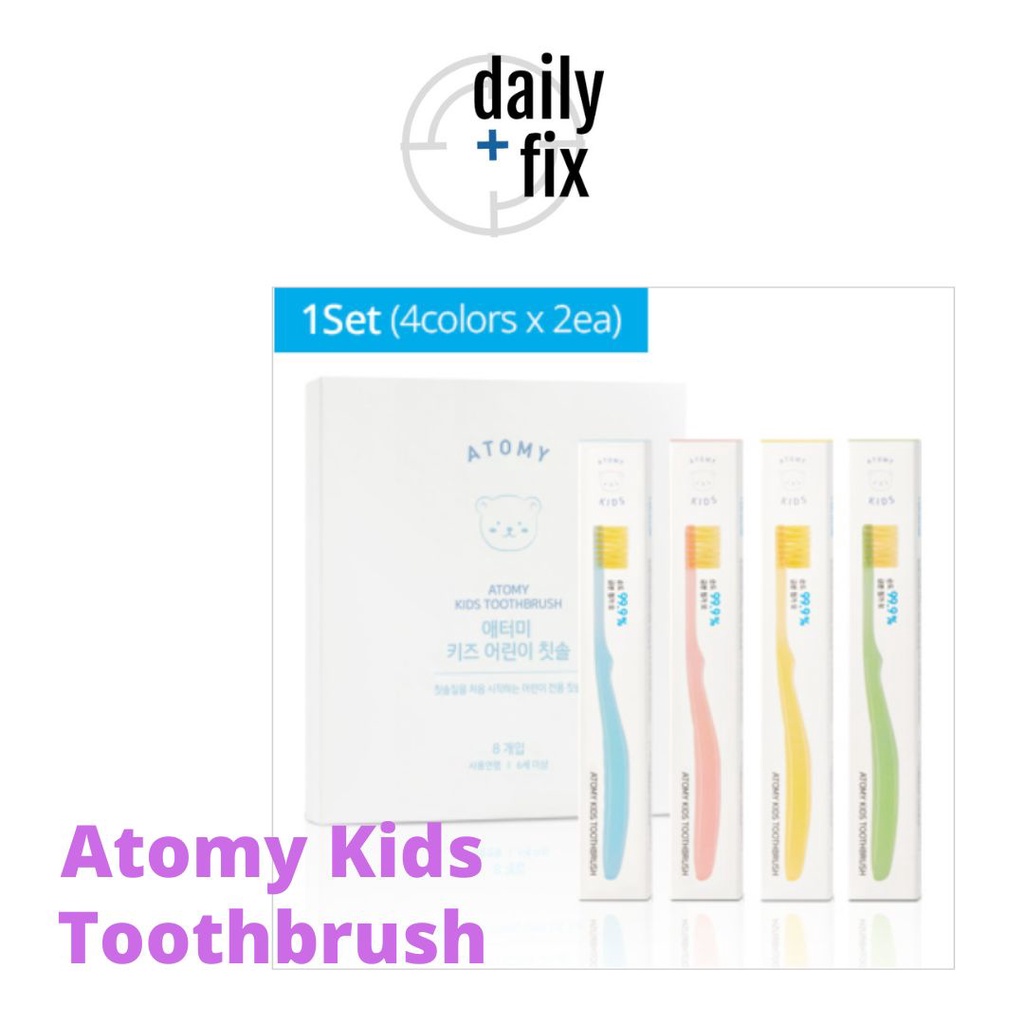 Atomy Kids Toothbrush 艾多美儿童 黄金奈米牙刷 | Shopee Malaysia