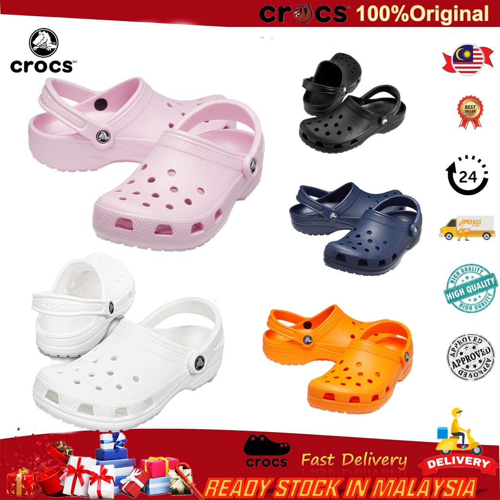 Crocs flagship store official sandals men's hole shoes women's outer ...