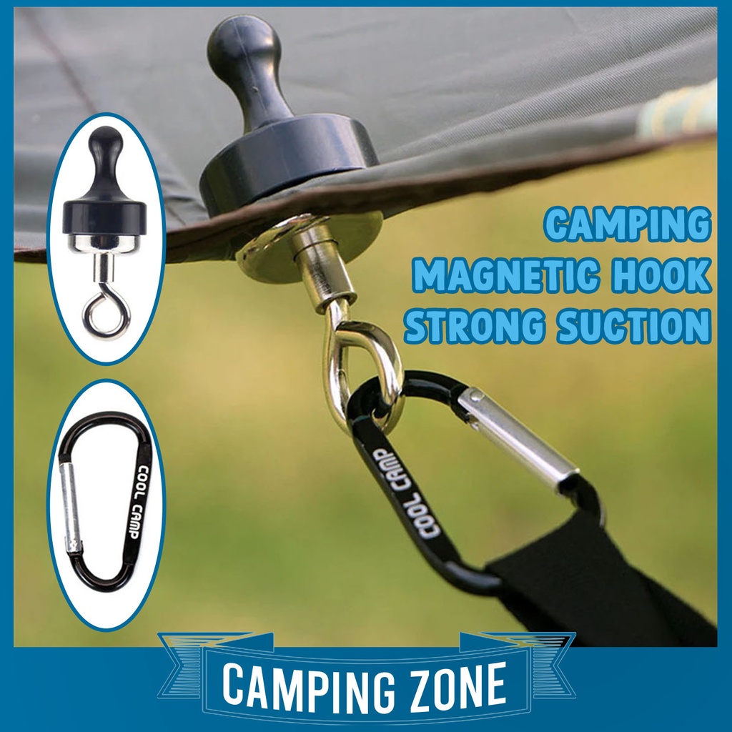 Camping Magnetic Hook Strong Suction Separable Multifunction Outdoor ...