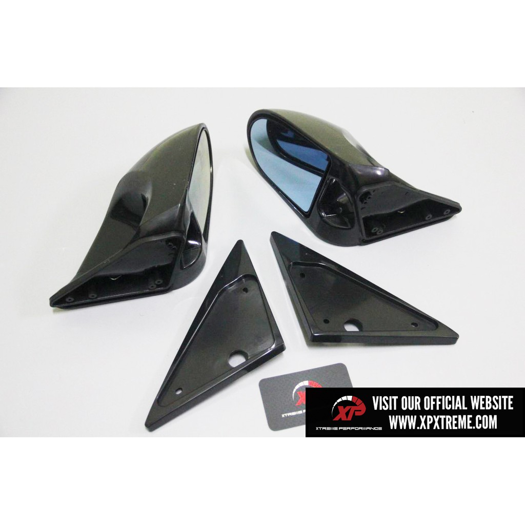 SIDE MIRROR UNIVERSAL WITH BLACK GANADOR | Shopee Malaysia