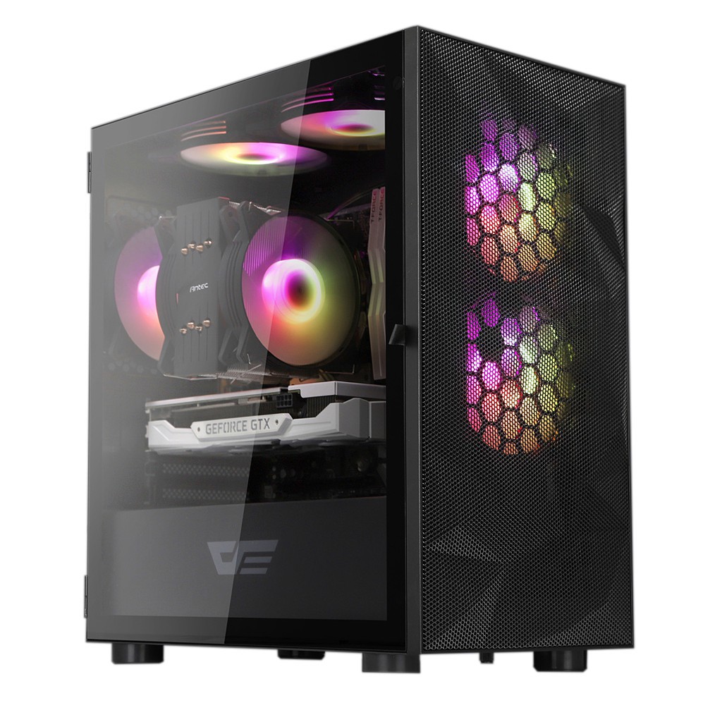 Aigo DARKFLASH DLM21 Mesh M-ATX CASING | Shopee Malaysia