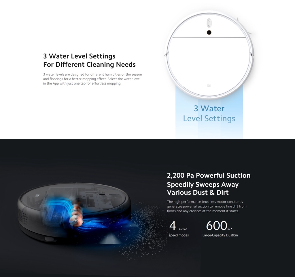 Xiaomi Mi Robot Vacuum Mop 2C [International Version] PCByte | Shopee ...