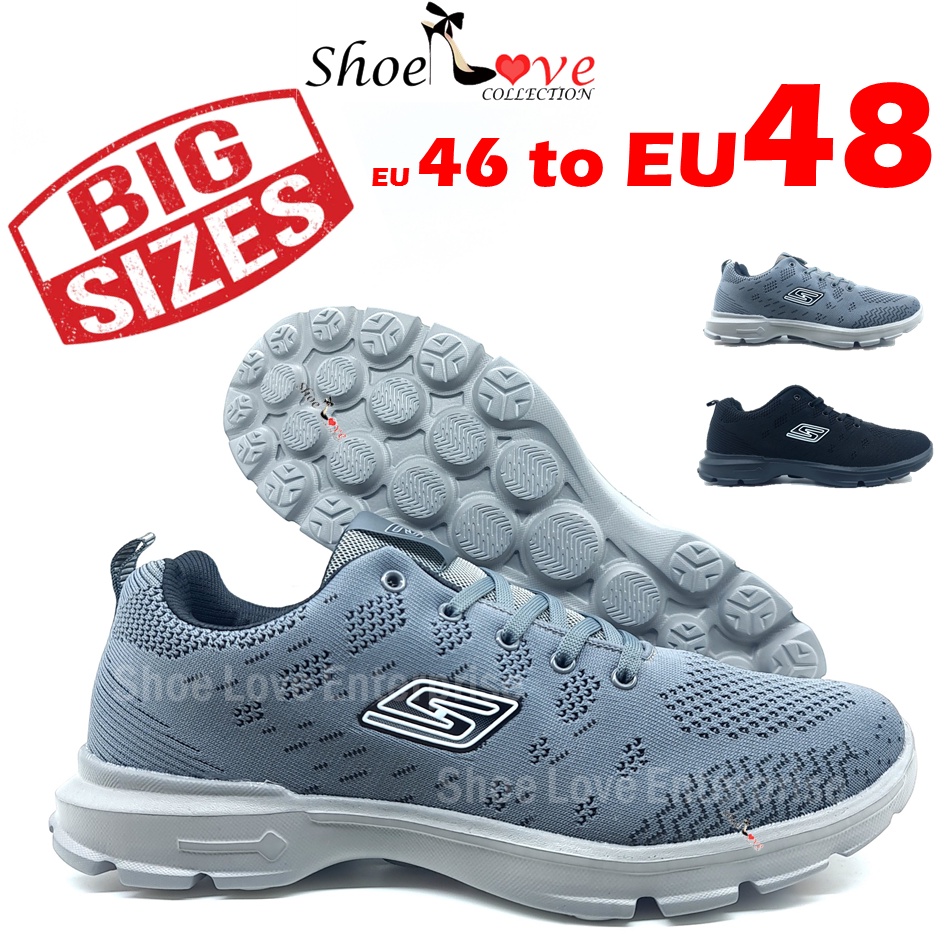 🔥BIG SIZE🔥 KASUT SUKAN SNEAKER KAKI GIANT MEN RUNNING JOGGING PLUS SIZE ...